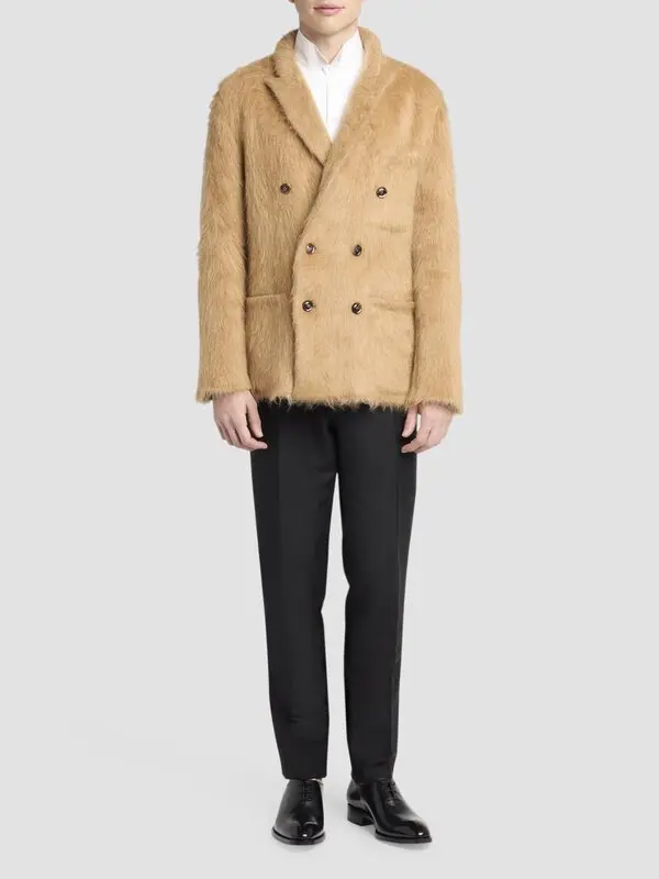 TOM FORD Vincent Burnished Leather Oxfords
