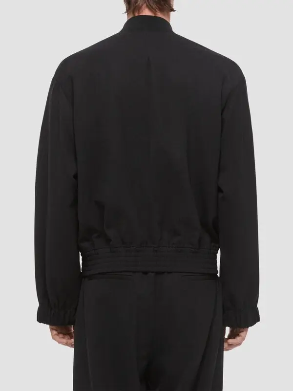 Helmut Lang Hl001 Wool Gabardine Bomber Jacket