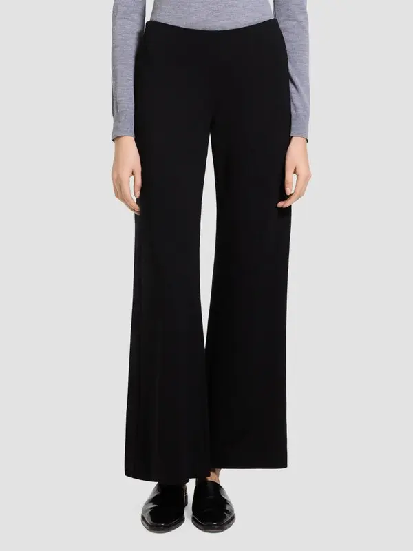 Theory Knit Wide-leg Pants