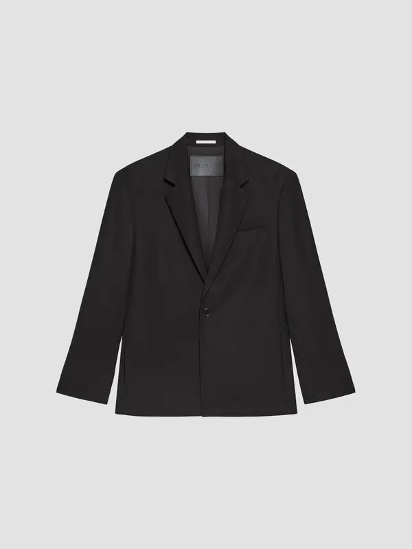 Helmut Lang Wool Gabardine Relaxed-fit Blazer