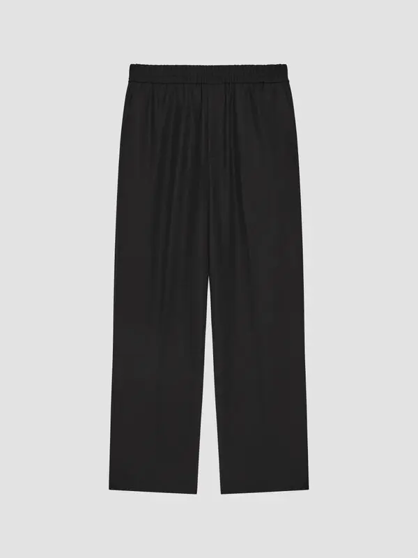 Helmut Lang Hl001 Wool Gabardine Pull-on Trousers