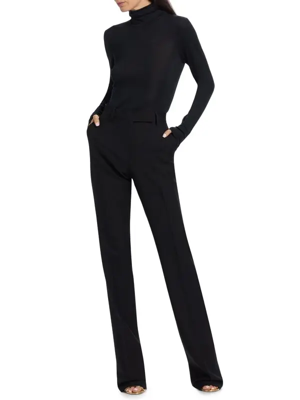 TOM FORD Wool-blend Straight-leg Pants