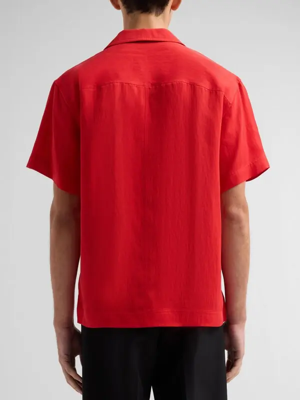 Helmut Lang Relaxed-fit Camp Collar Shirt - Adrenaline Rush
