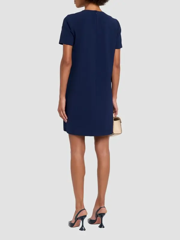 Carolina Herrera Floral Shift Mini Dress