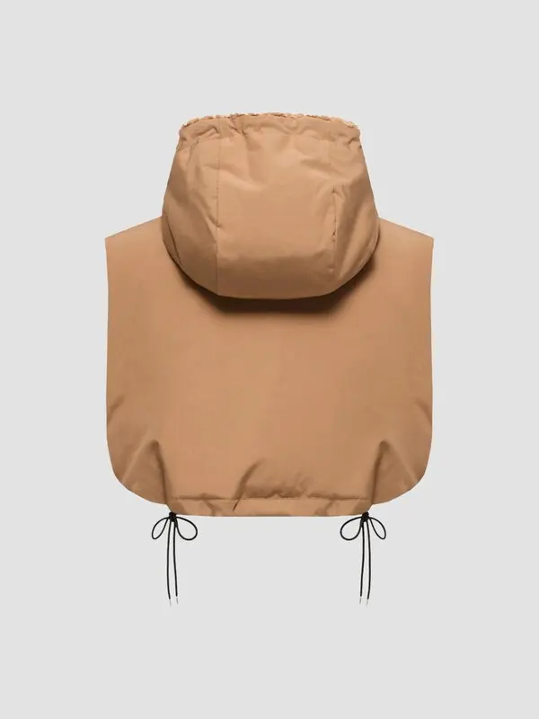 Moncler Bib In Teddy Fleece