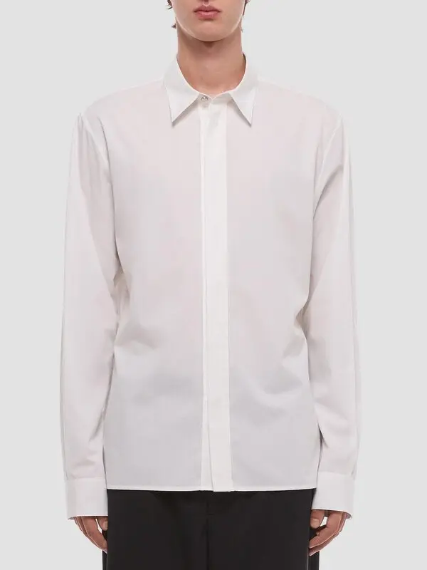 Helmut Lang Wardrobe Cotton Poplin Shirt