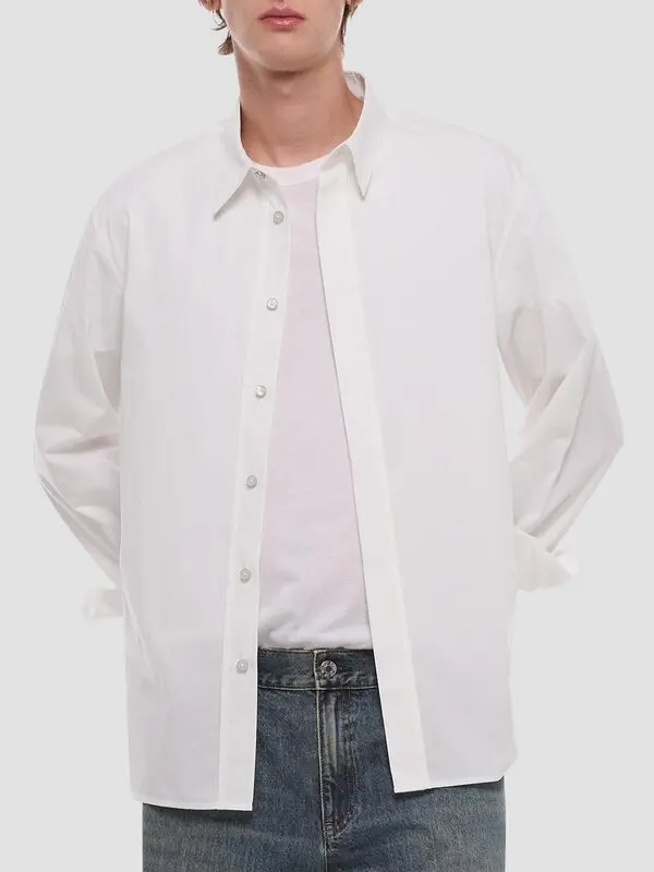 Helmut Lang Wardrobe Cotton Poplin Shirt