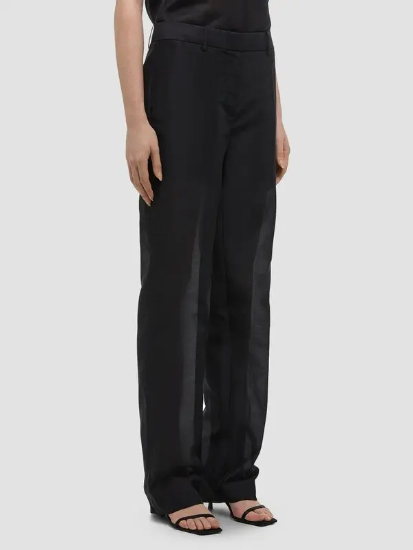 Helmut Lang Virgin Wool Car Trousers