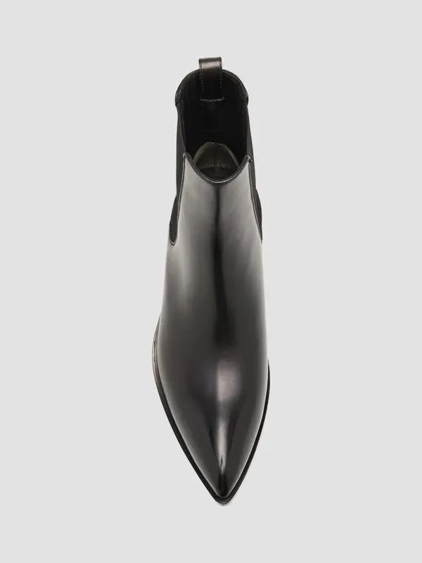 TOM FORD Burnished Leather Chelsea Boots