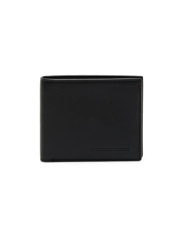 TOM FORD Elongated T-line Leather Bifold Wallet - Black