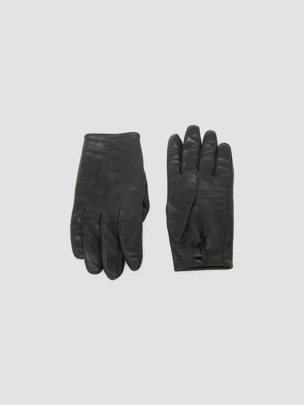 TOM FORD Leather Silk-lined Gloves - Black