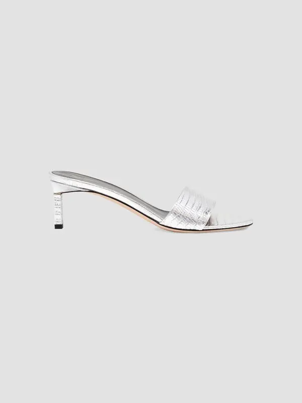 TOM FORD 55mm Croc-embossed Leather Kitten-heel Mules