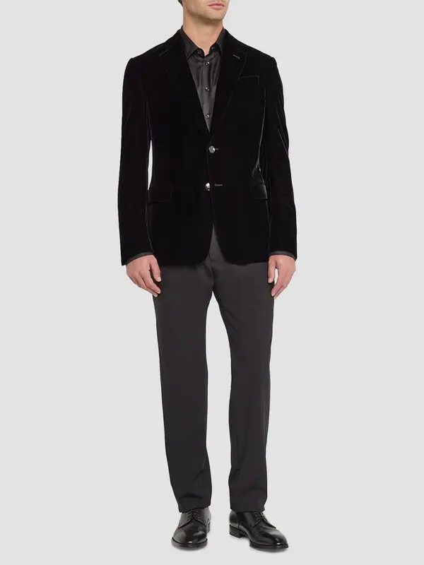 Giorgio Armani Velvet Single-breasted Dinner Jacket