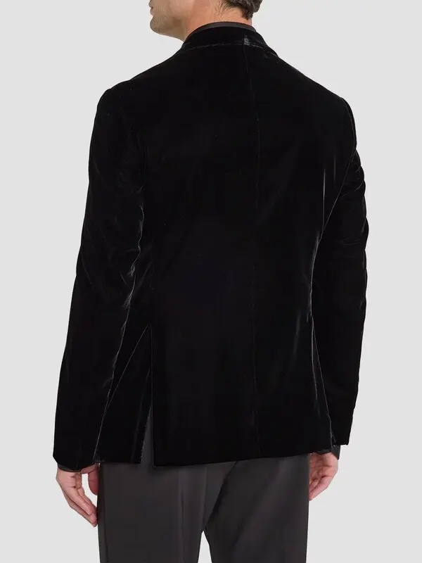 Giorgio Armani Velvet Single-breasted Dinner Jacket