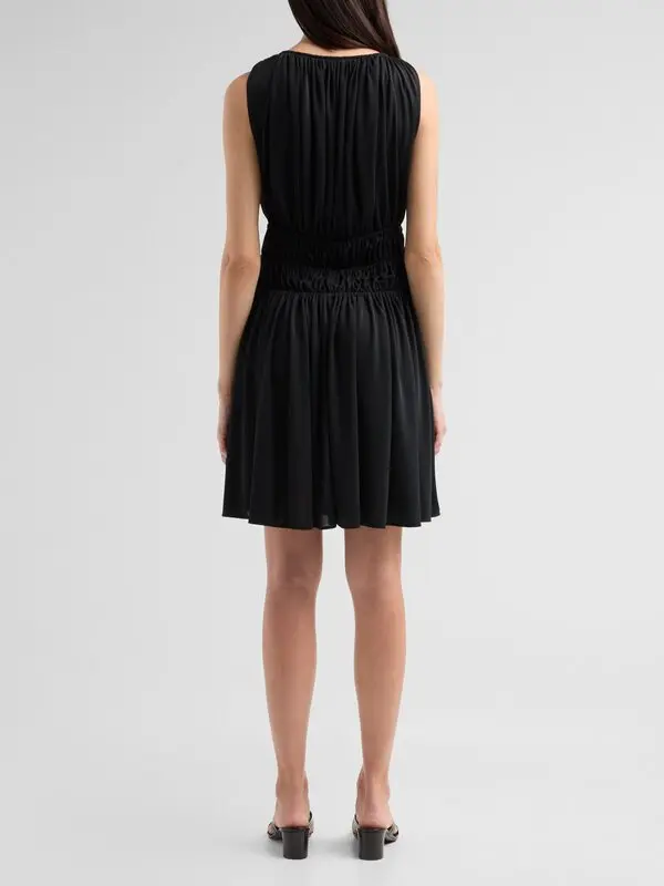 Vince Sleeveless Smock Tiered Dress