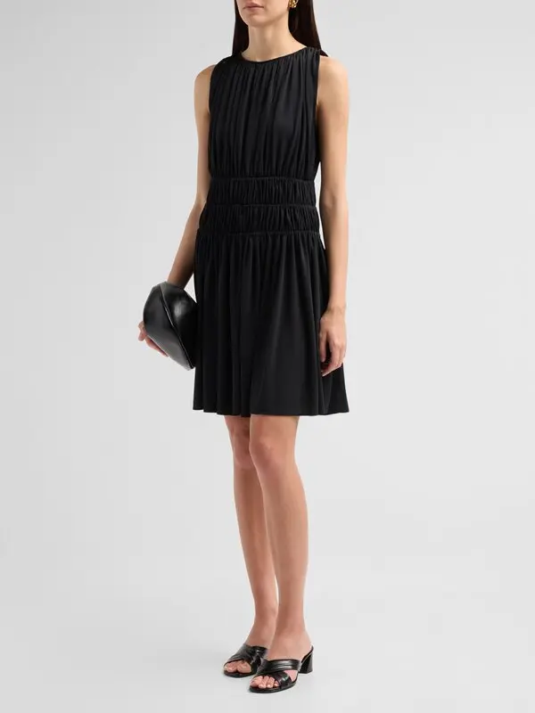 Vince Sleeveless Smock Tiered Dress