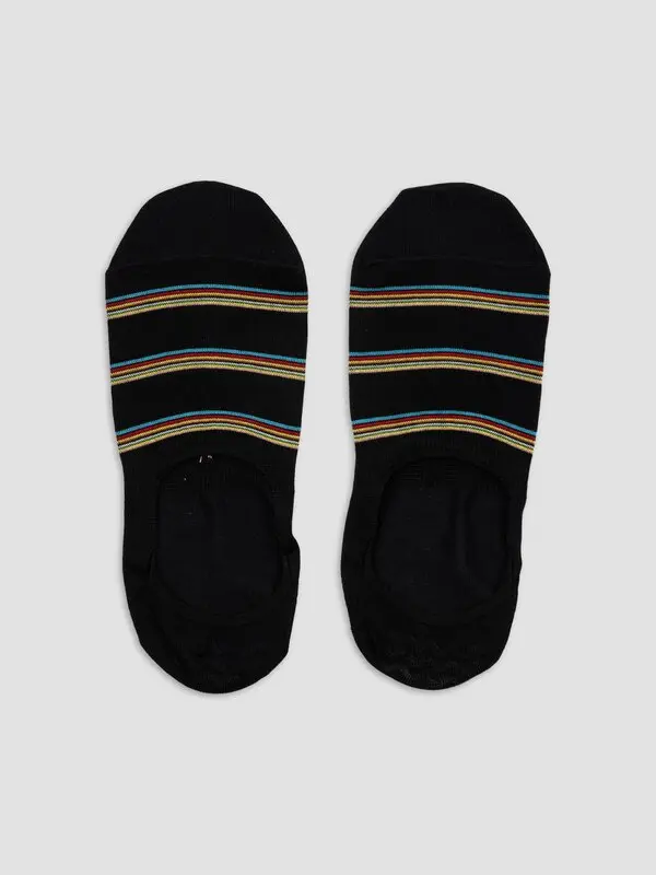 Paul Smith 3-pack Striped No Show Socks Set