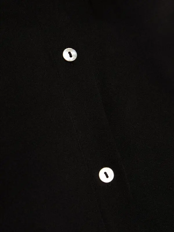 Vince Slim-fit Classic Shirt - Black