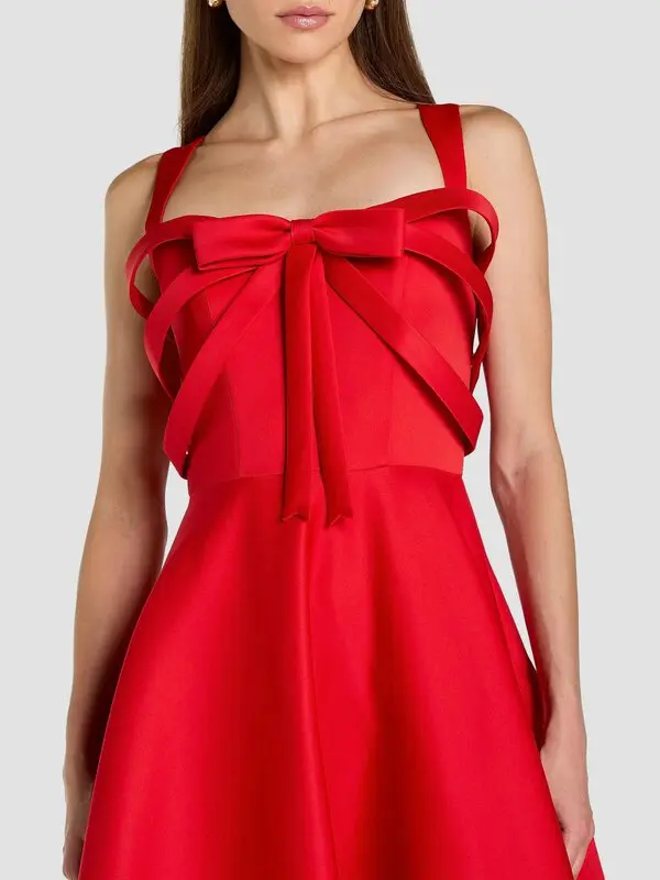 Mac Duggal 3d Bow Midi-dress