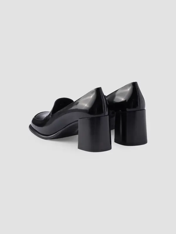 Prada Brushed Leather Loafers