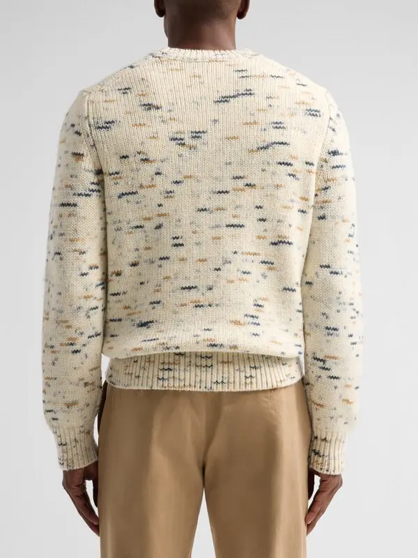 Vince Super Space-dye Merino Wool Crewneck Sweater