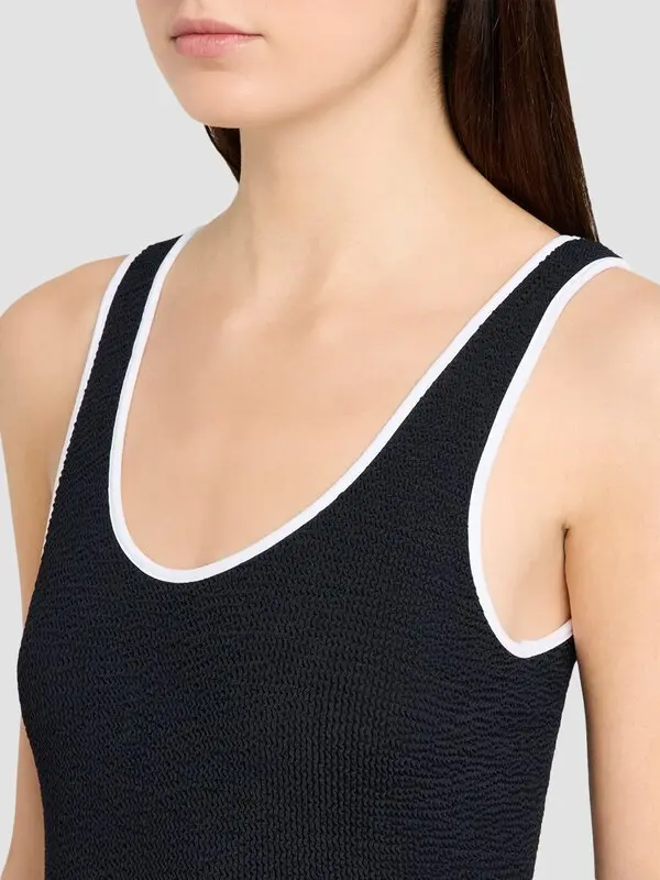 Hunza G Faye One-piece Swimsuit - Black
