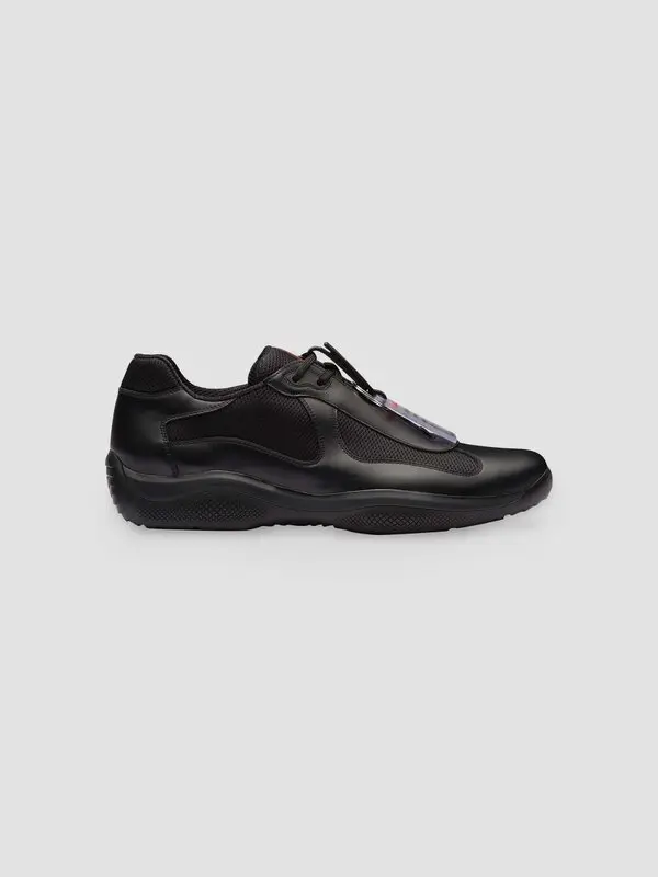 Prada America's Cup Original Sneakers - Black