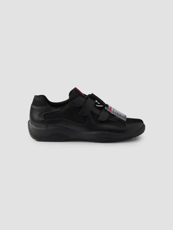 Prada America's Cup Original Sneakers - Black