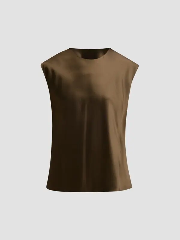 Vince Cap Sleeve Top - Cypress