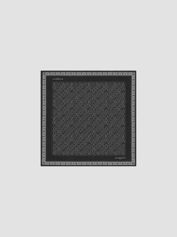 Givenchy Bandana In Cotton - Black