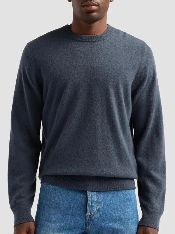 Vince Cashmere Crewneck Sweater - Azure