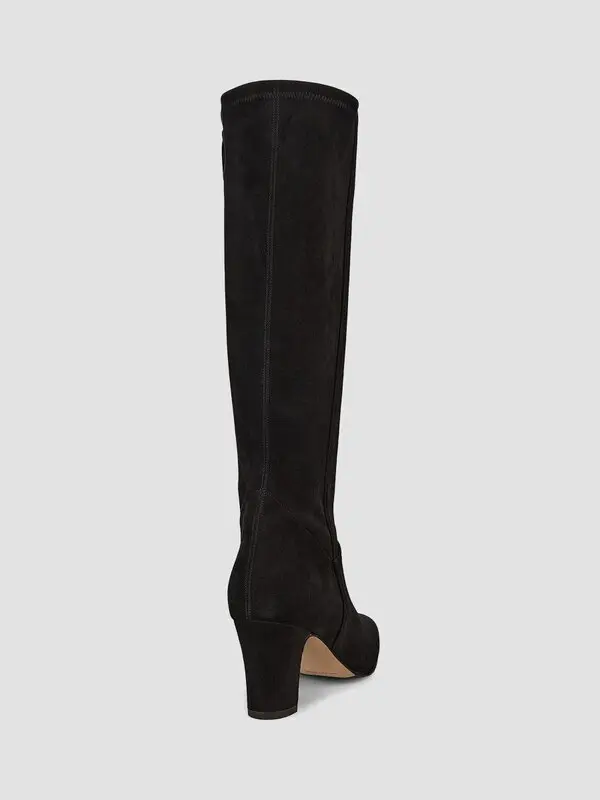 Manolo Blahnik Pitana Suede Boots - Black
