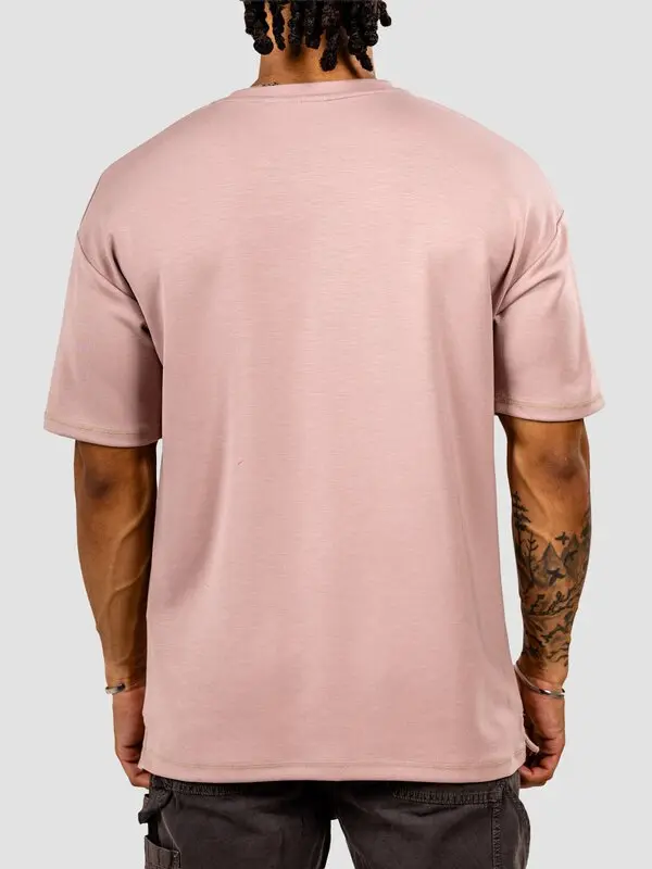 MACEOO Ascension Solid T-shirt - Pink
