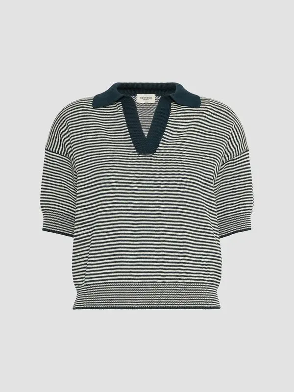 Max Mara Cotton Yarn Sweater - Multicolor