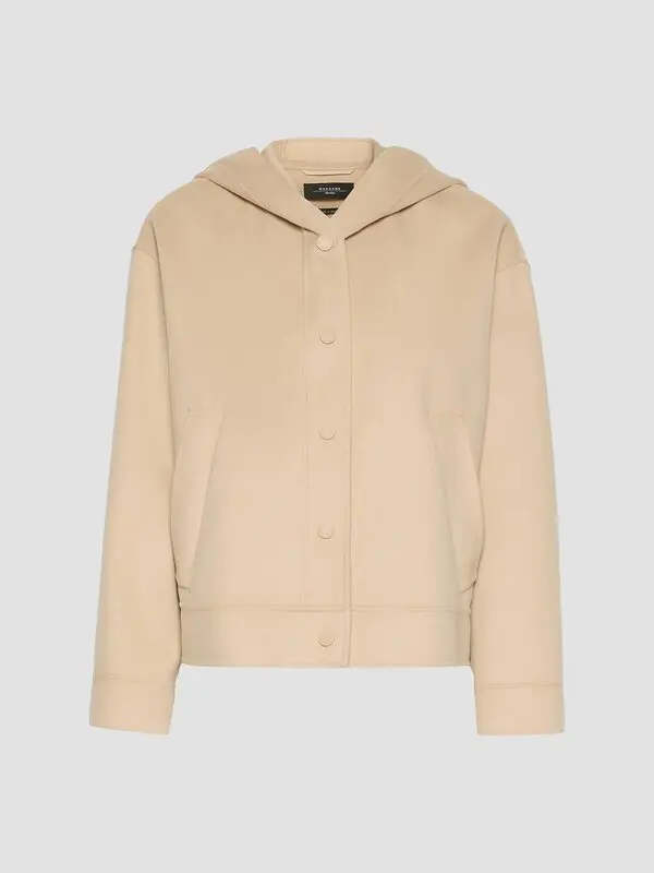 Max Mara Double Wool Hooded Jacket