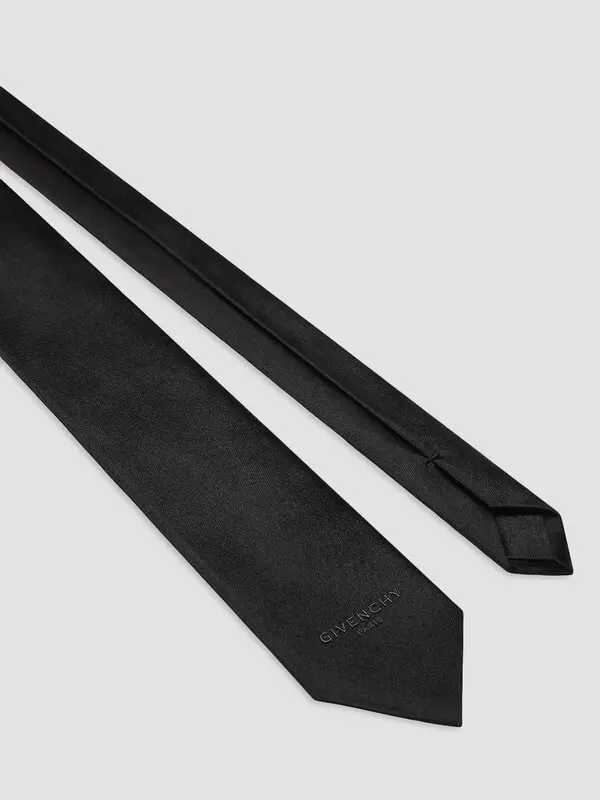 Givenchy Paris Tie In Silk Jacquard