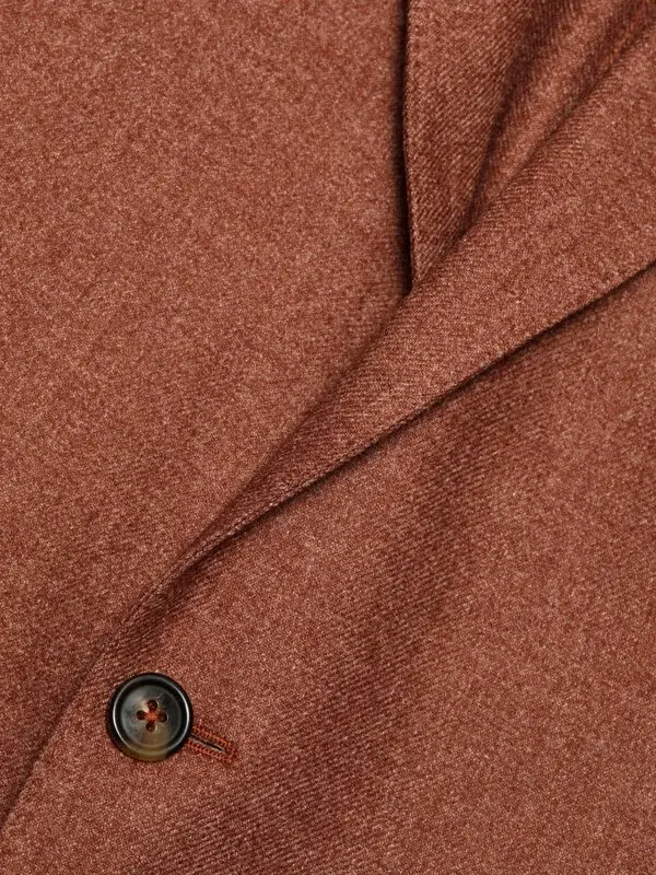 SAKS FIFTH AVENUE Collection Melange Wool-blend Flannel Jacket