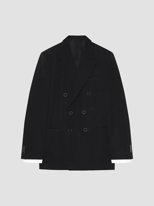 Givenchy Double-breasted Slim Fit Jacket In Wool