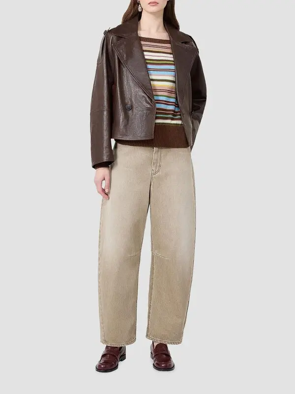 Max Mara Pure Cotton Yarn Sweater