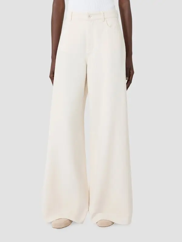 Max Mara Cotton Bull Denim Jeans