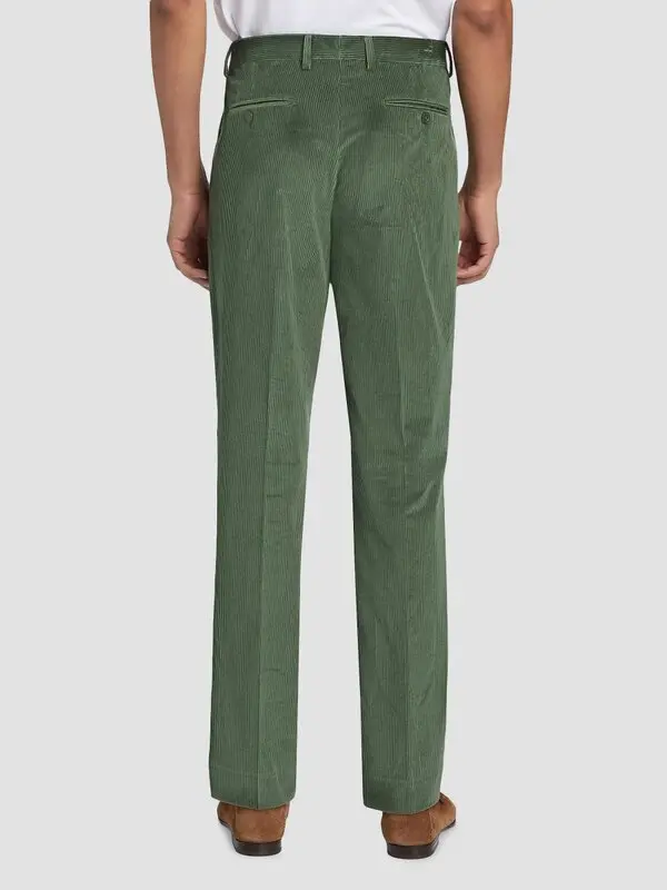 SAKS FIFTH AVENUE Cotton Corduroy Pants - Sage