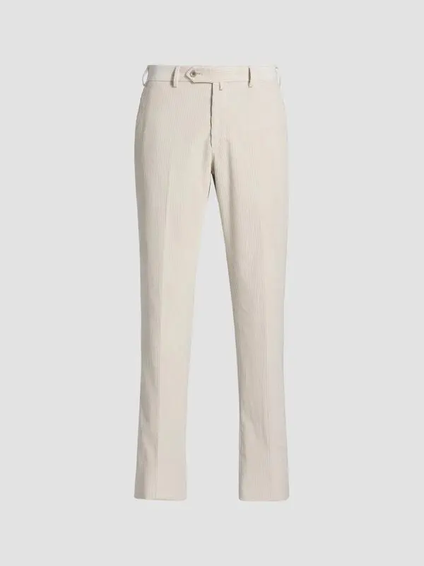 SAKS FIFTH AVENUE Cotton Corduroy Pants - White