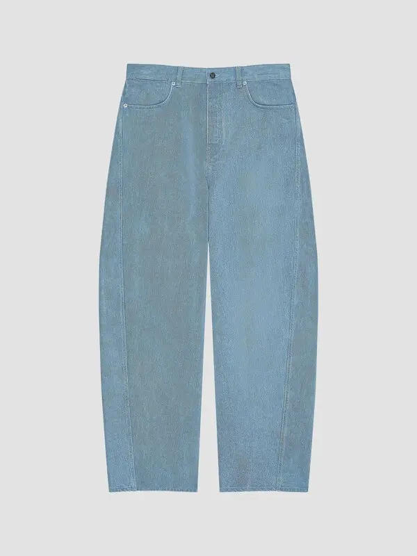 Givenchy Couture Seam Jeans With Striped Reverse