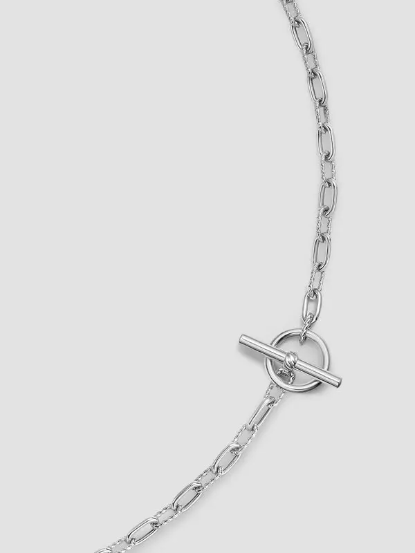 David Yurman Madison Toggle Chain Necklace In Sterling 3mm