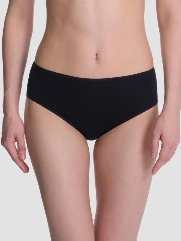 Natori Bliss Bare Cotton Hipster - Black