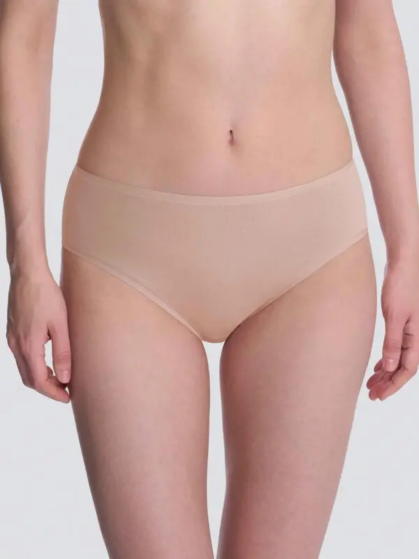 Natori Bliss Bare Cotton Hipster - Cafe