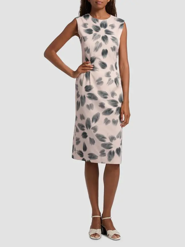 Dries Van Noten Delavina Floral Midi-dress