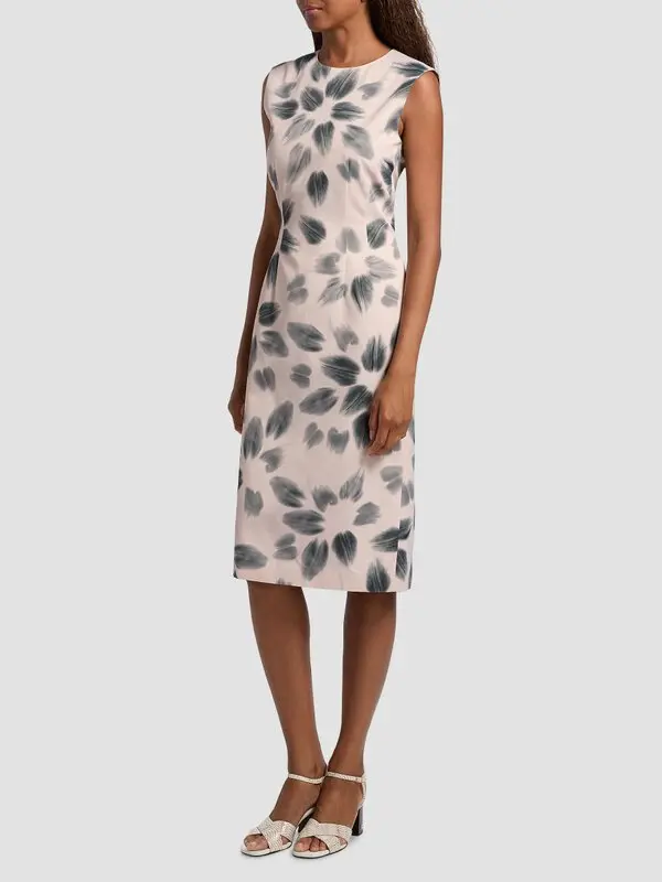 Dries Van Noten Delavina Floral Midi-dress
