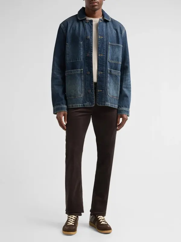 Paige Trevino Cotton Denim Chore Jacket
