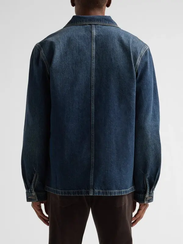 Paige Trevino Cotton Denim Chore Jacket